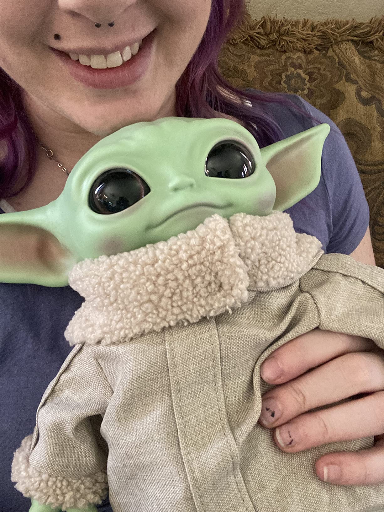 $4/mo - Finance Star Wars Grogu Plush Toy, Character Figure with Soft ...