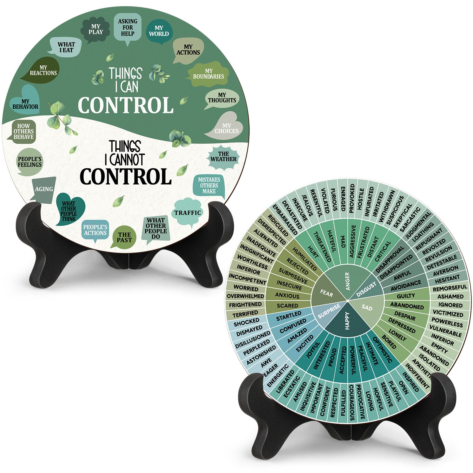 Snapklik.com : 2 Pcs Things I Can Control Therapy Office Desk Decor ...