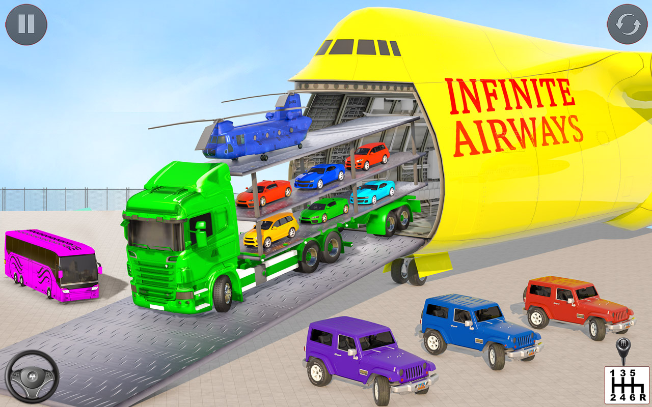 City Car Transport Games: Truck Driving Games, City Car Driving Games ...