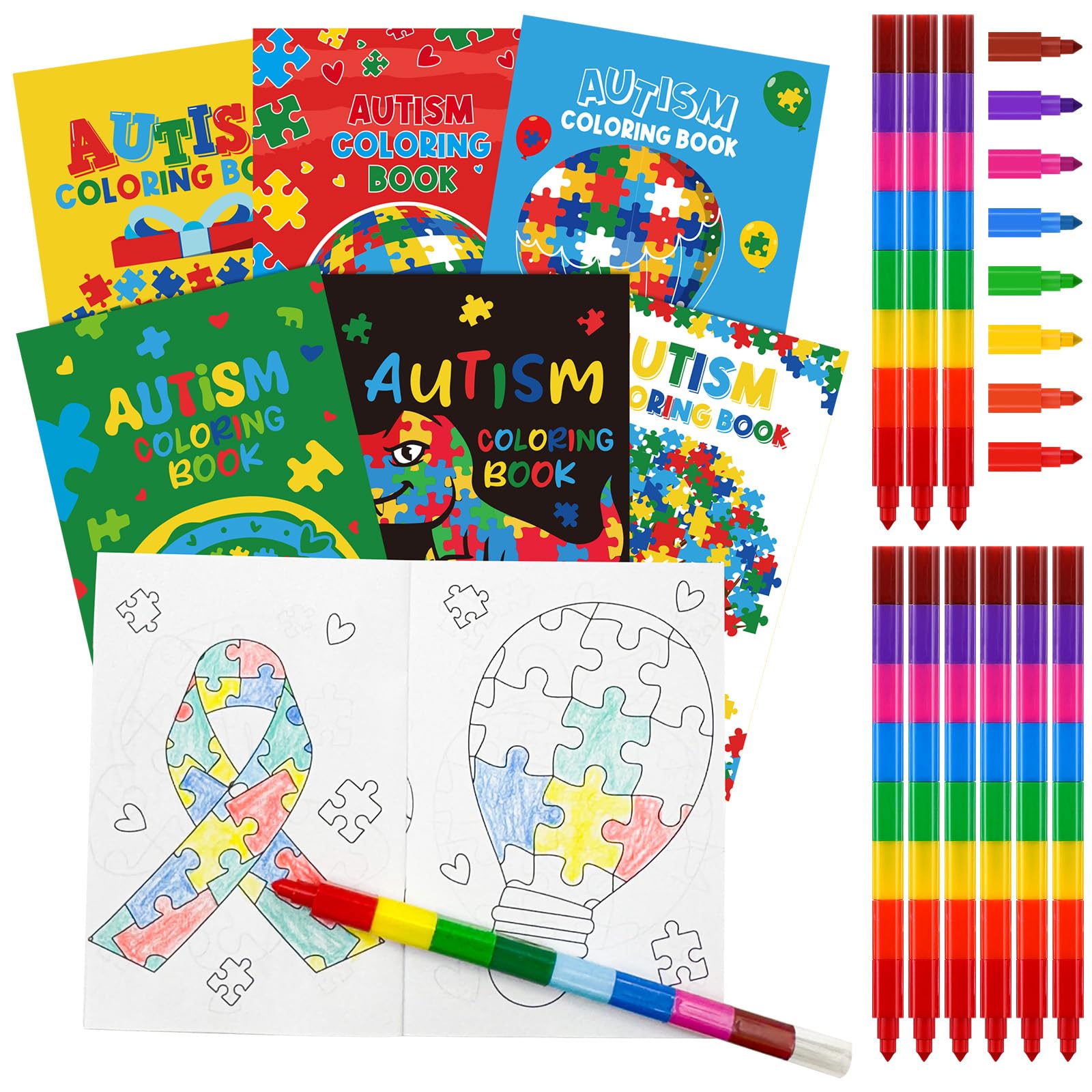 Autism Awareness Coloring Pages [2025]