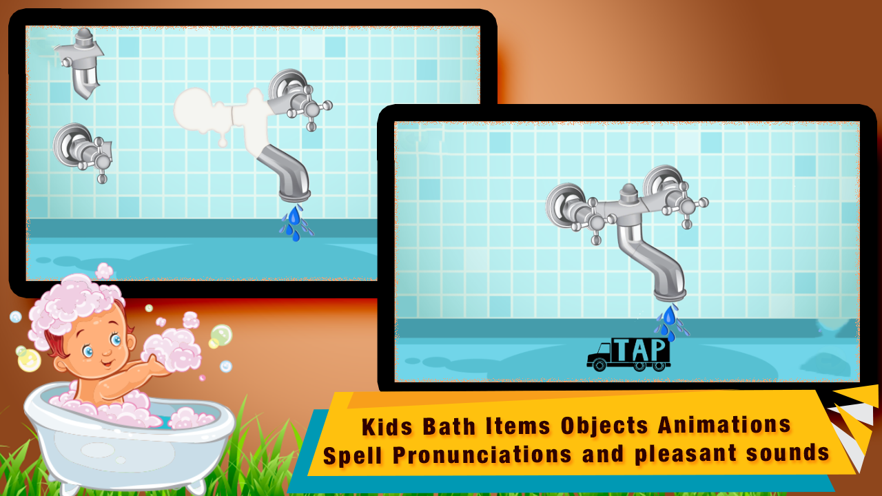 Baby bath puzzle game for kids - App on Amazon Appstore
