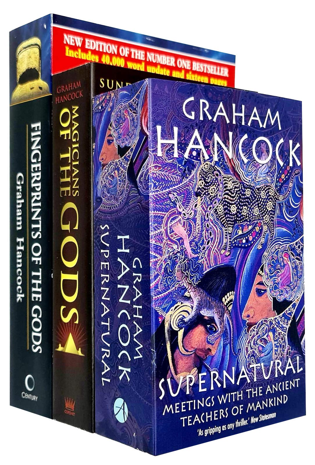 Graham Hancock Collection 3 Books Set (Supernatural, Magicians of the ...