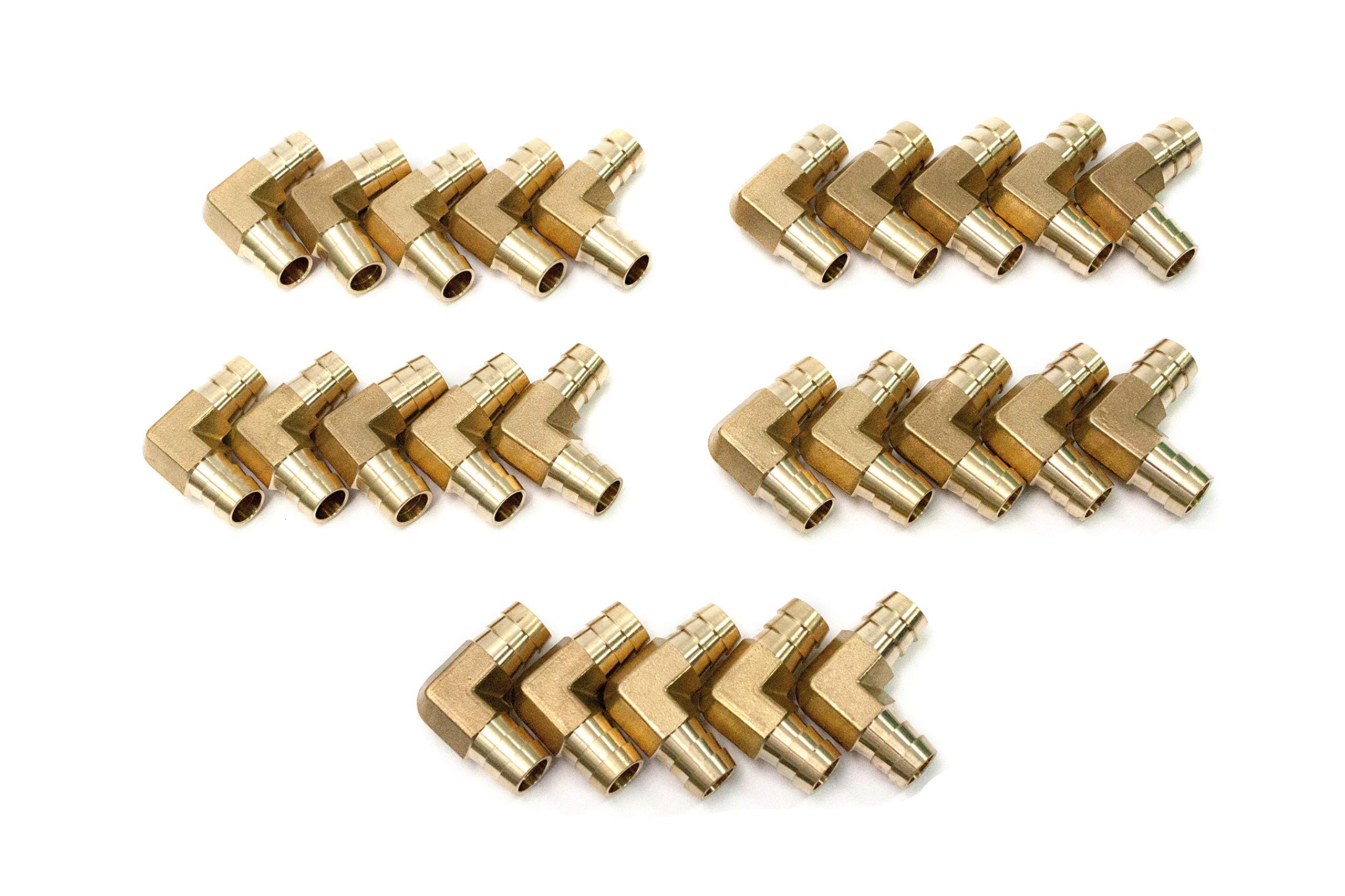 Snapklik.com : LTWFITTING 90 Deg Elbow Brass Barb Fitting1/2 Hose ID X ...