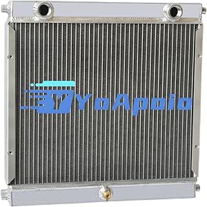 Amazon.com: YoApoio 3 Row Aluminum Radiator for Dragster Roadster Style ...