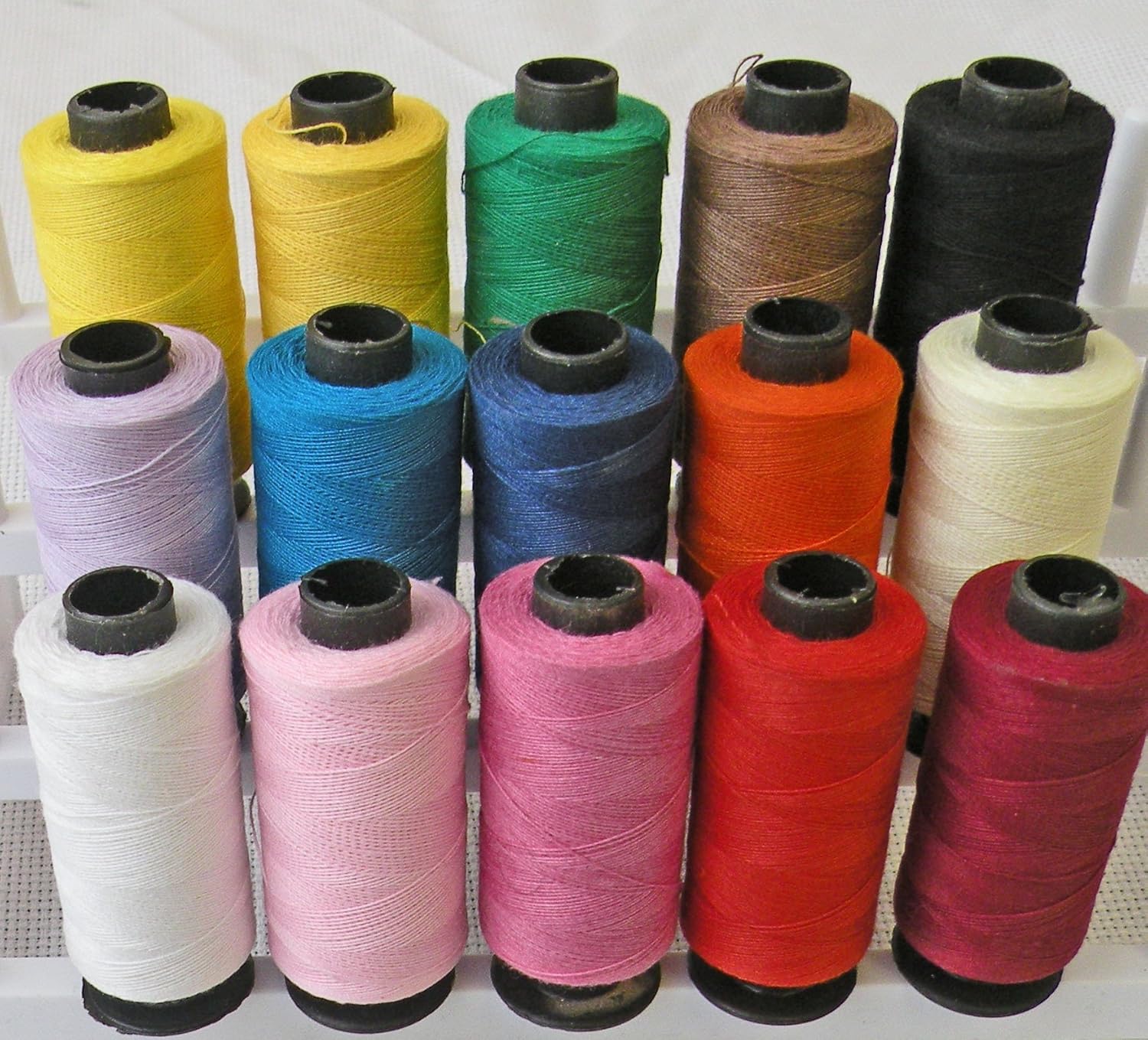 Amazon.com: 15 Most Demanding Cotton Thread Spools. 500 Meters Each