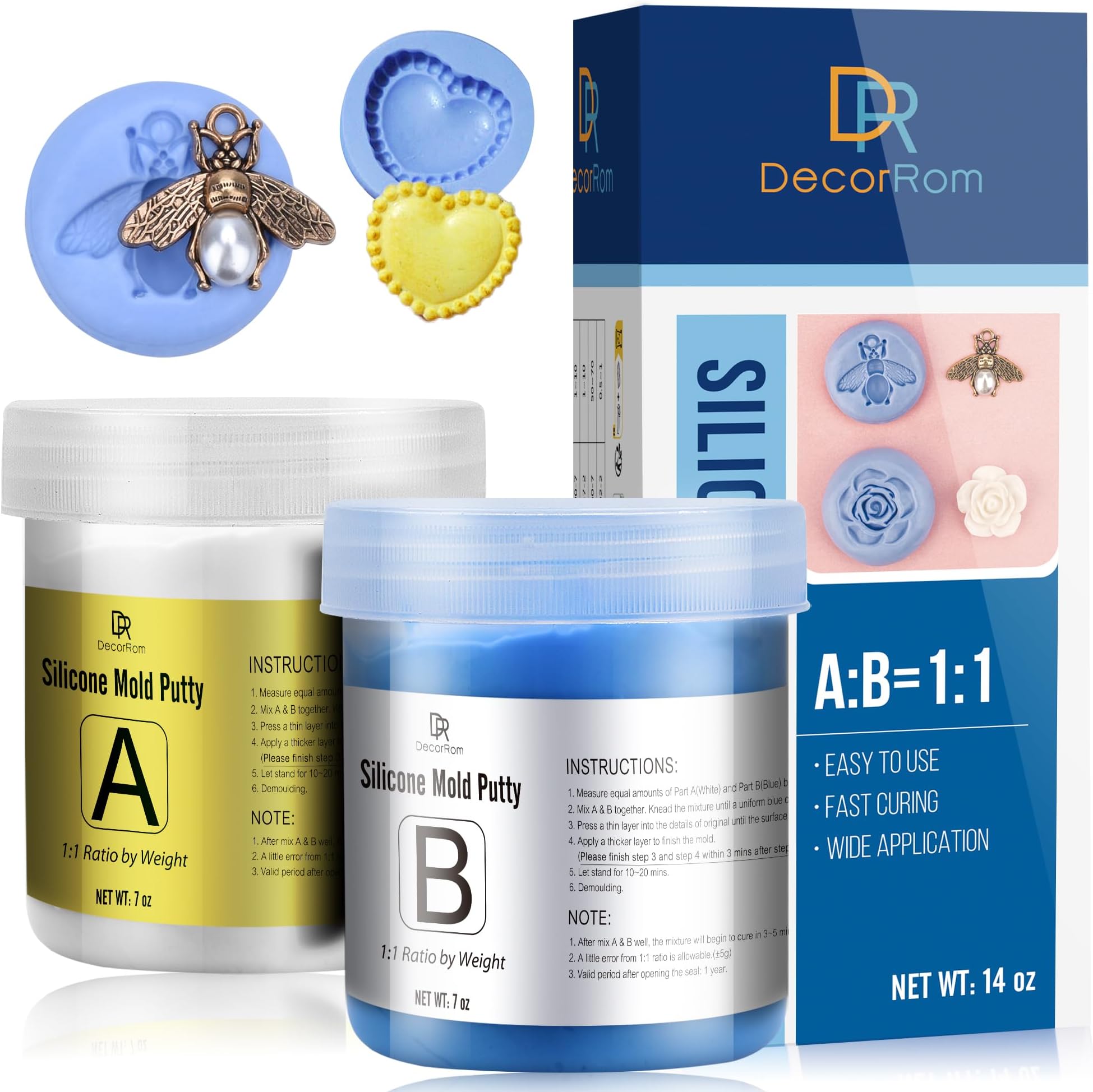 Knetsilikon SIL Hand - 400g Silikon kautschuk Abformsilikon für ...