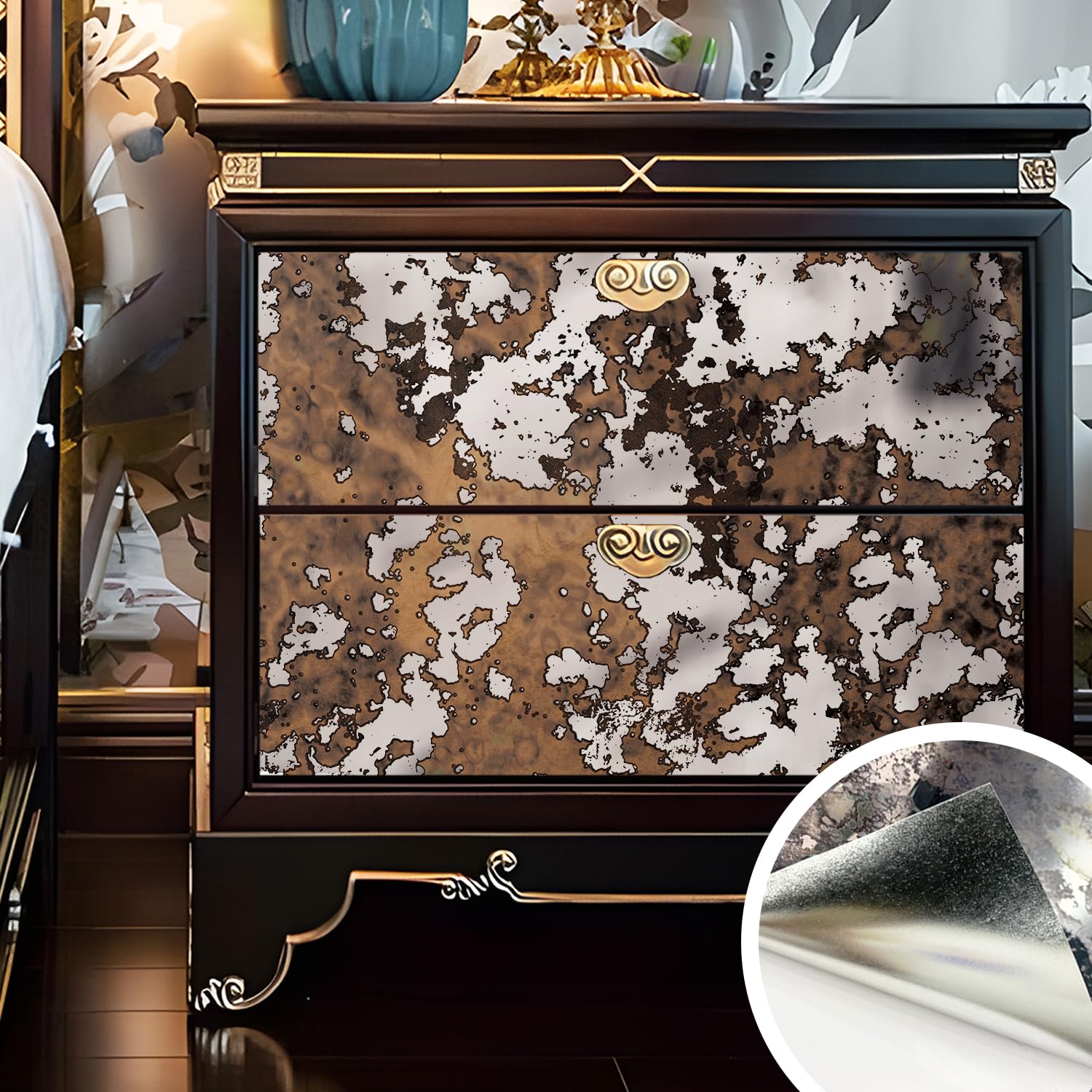 Reflective Contact Sheet LiveInUrban Vintage Foxed Paint Antique