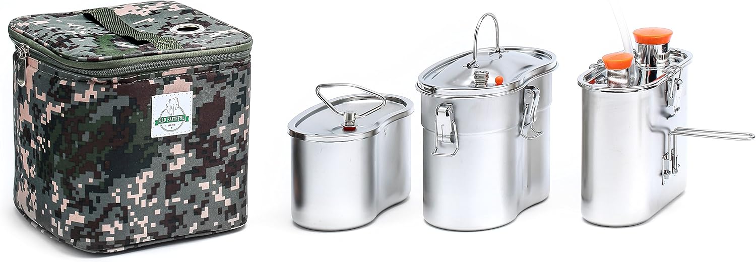 Amazon.com : Old Faithful Flameless Geyser Portable Cooking System ...