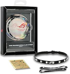 ASUS ROG Addressable RGB 5050 LED 30cm Lighting Strip with Magnetic ...