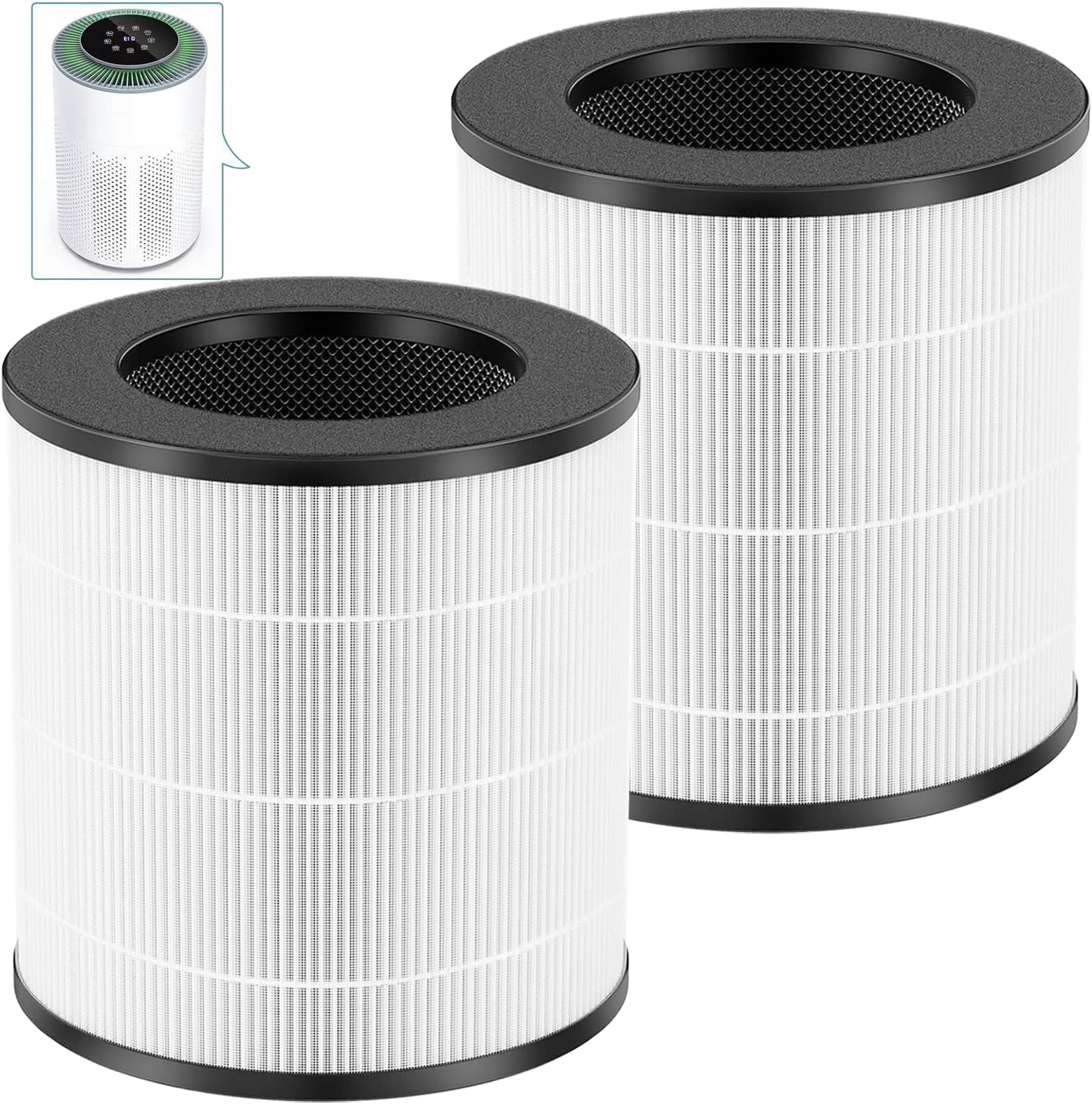 Amazon.com: 2 Pack A2 Replacement Filter Compatible with AMEIFU GDAP1W ...