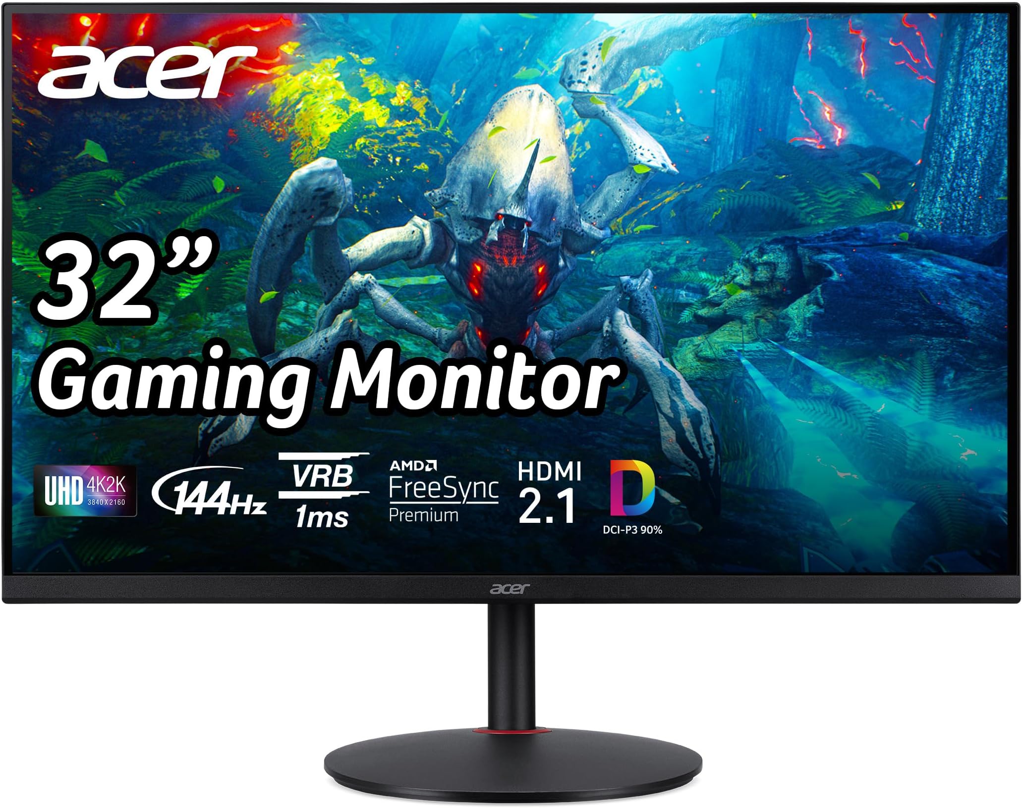 Amazon.com: MSI G321CU, 32" Gaming Monitor, 3840 x 2160 (UHD), VA ...