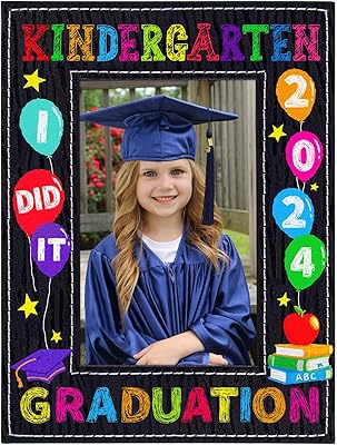 Amazon.com: PETCEE Kindergarten Graduation Picture Frame Preschool ...