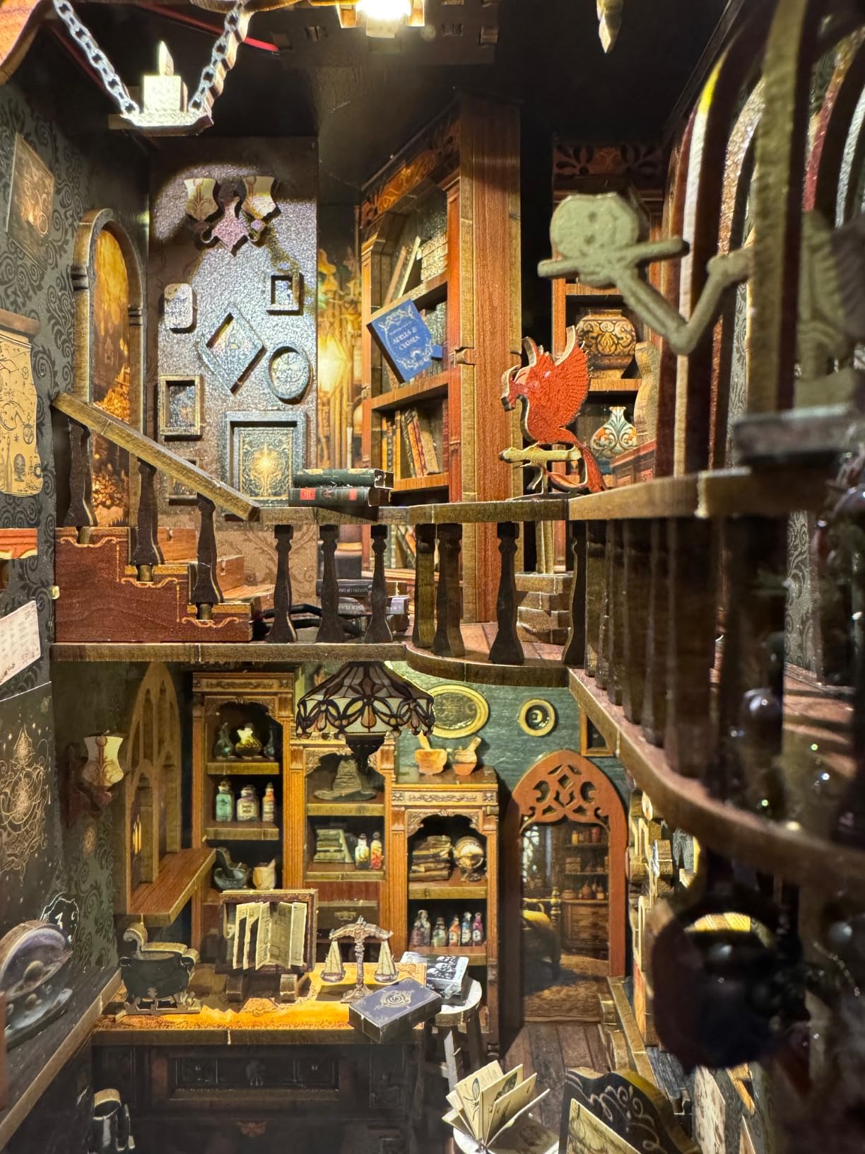 Book Nook Kit, Magic Store Dollhouse Booknook Insert Decor Alley DIY ...