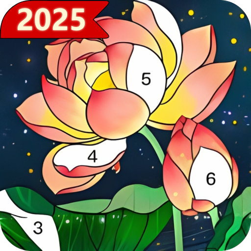 Paint & Color By Number; Easy Breezy Colorscape - App on Amazon Appstore