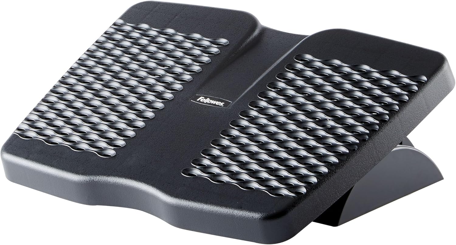 Fellowes Foot Rest Under Desk - Refresh Foot Support Ergonomic Foot ...