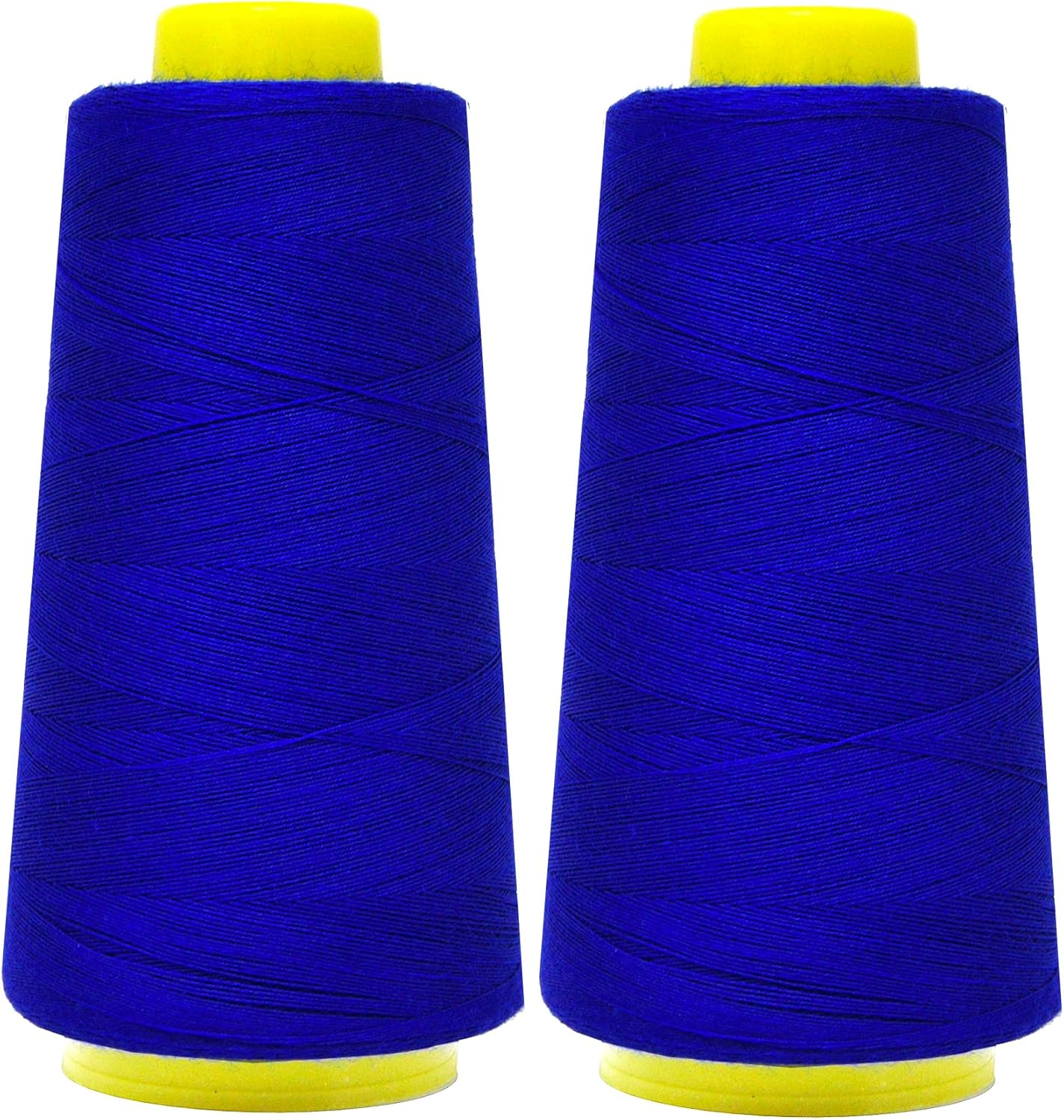 Amazon.com: Mandala Crafts Royal Blue Mercerized Cotton Thread for ...