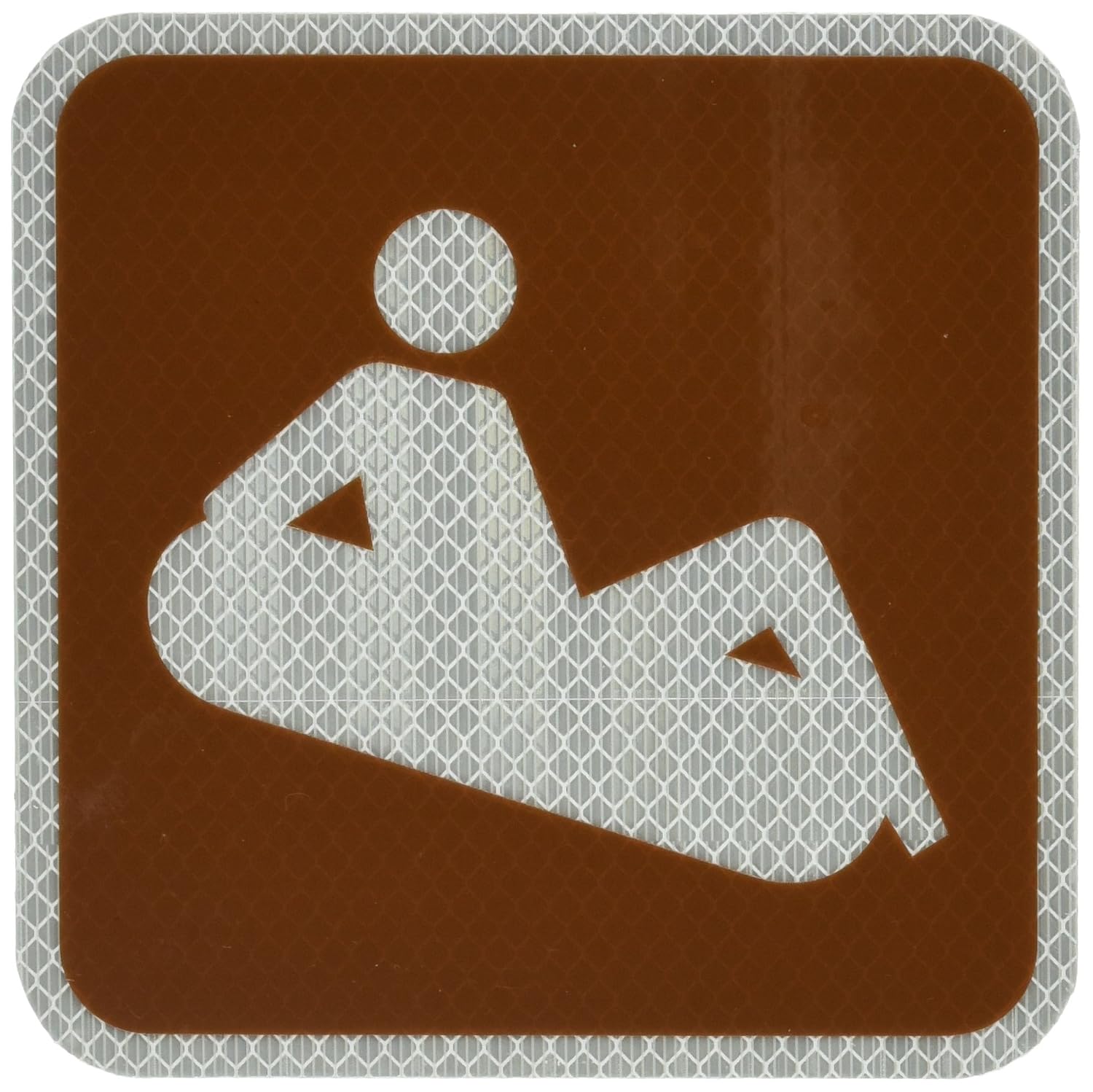 Tapco RS-144 High Intensity Prismatic Square National Park Service Sign ...