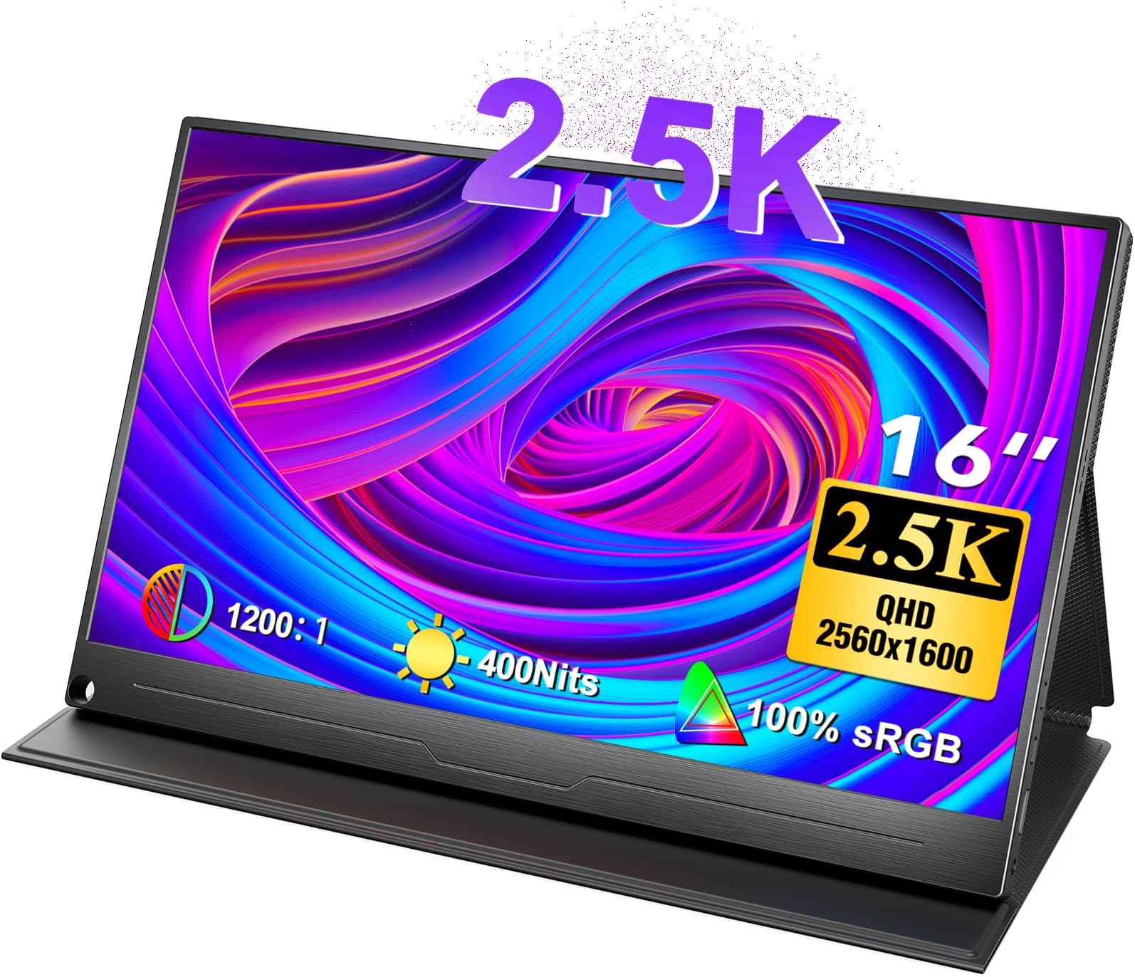 Monitor Portatile 2.5K UPERFECT Display Mobile 16 Pollici con Rapporto ...