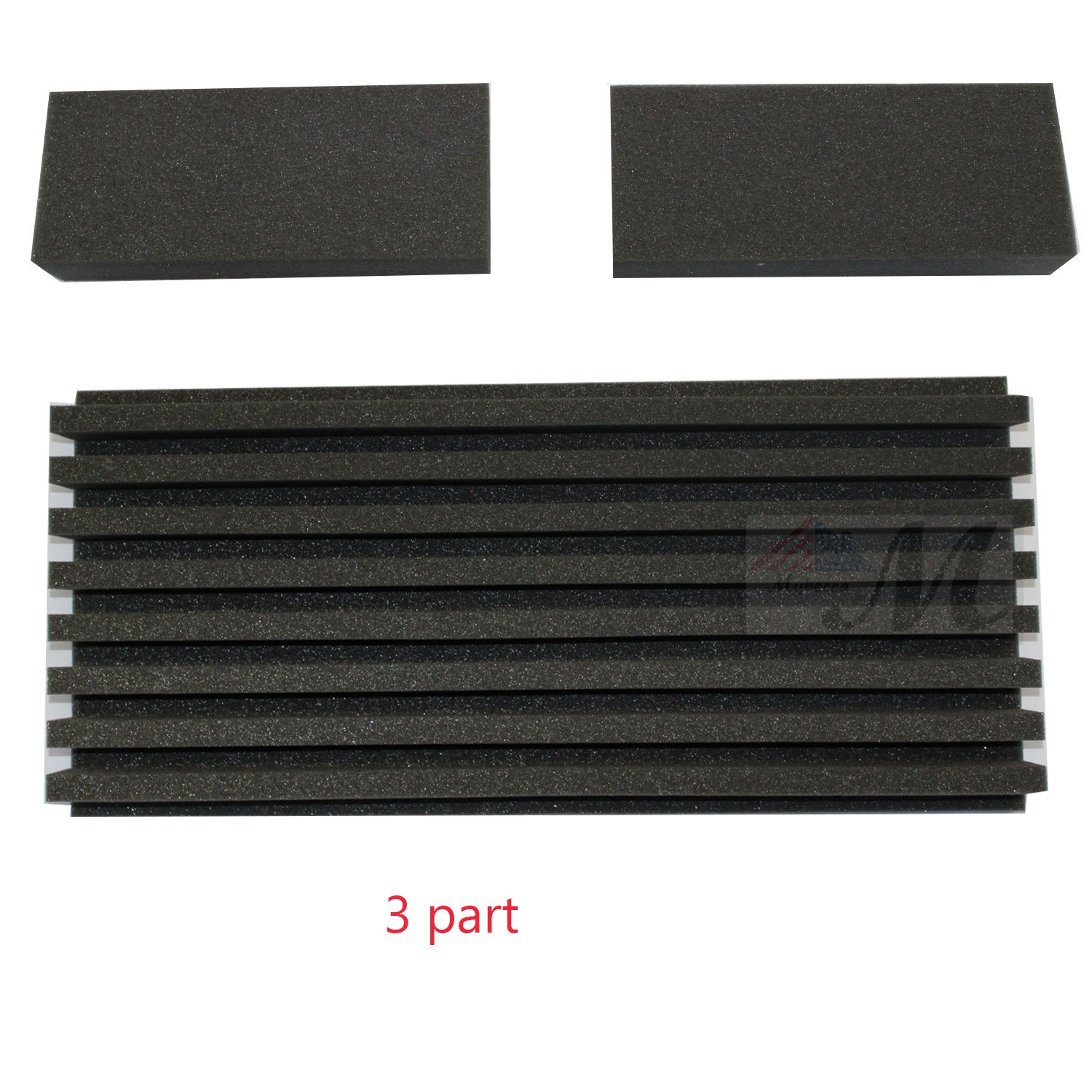 Snapklik.com : Decorative Acoustic Foam Panels Studio Soundproofing ...