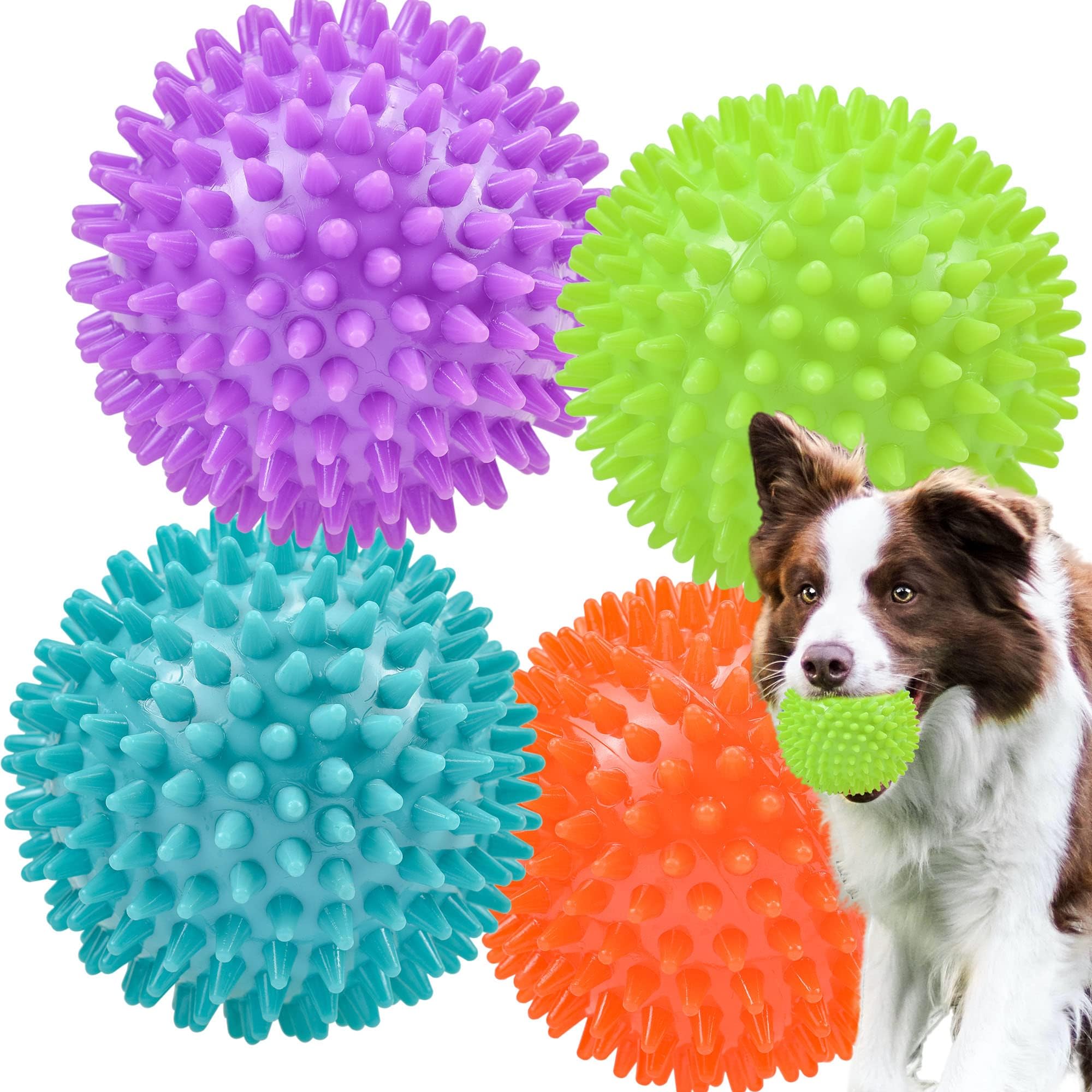 Rosewood Jolly Doggy Catch and Play Tennis Ball for Dogs, yellow/clear ...