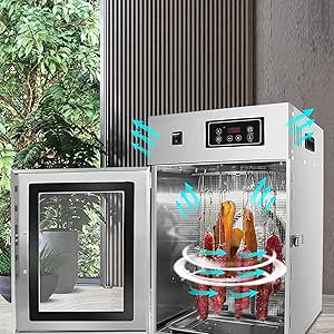 Amazon.com: McbeAn Meat Dryer, Commercial Food Dryer, 360 ° Rotation ...