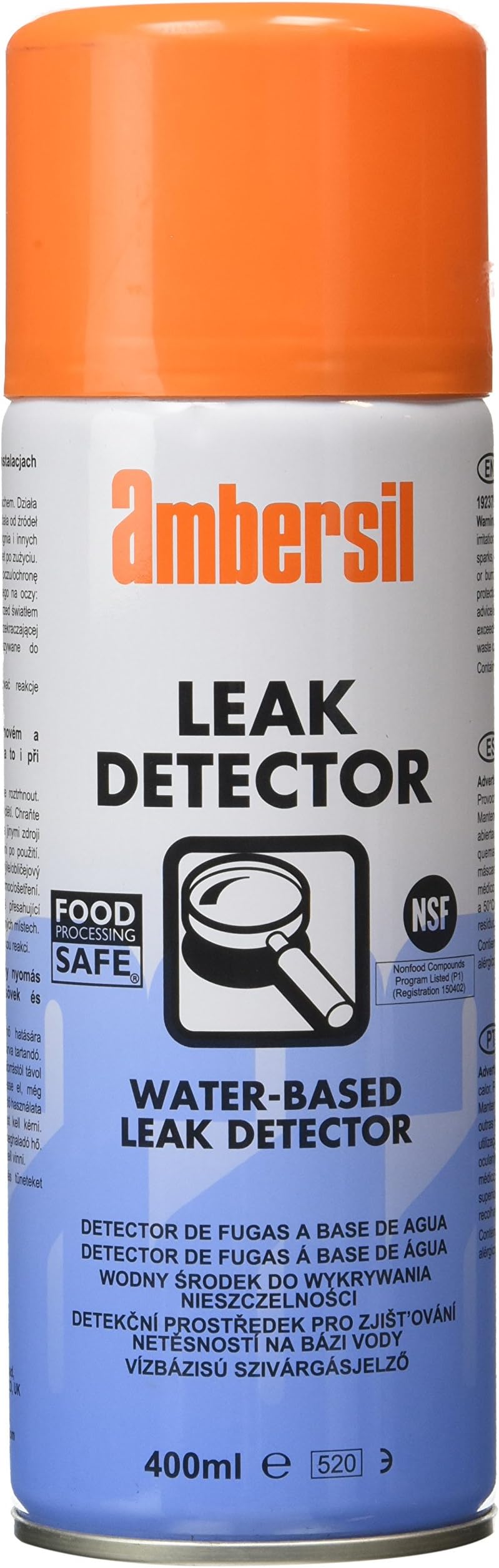 Ambersil 31633 Leak Detector, 400 ml : Amazon.co.uk: Automotive