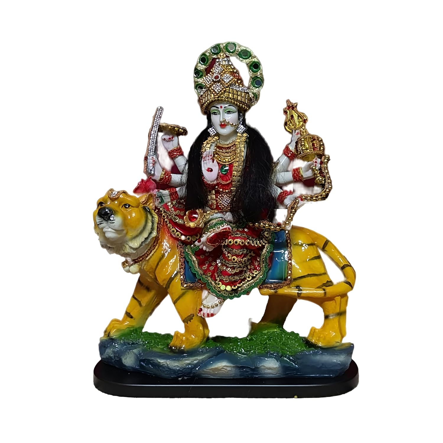 Buy Craft_N_Decor Maa Durga MATA Rani/Ambe Ma Murti/Sherawali Idol for ...