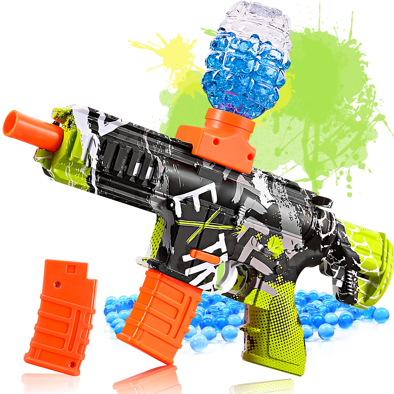 Electric Splatter Guns pelet Automatic Realistic Splat Rifle Pellet ...