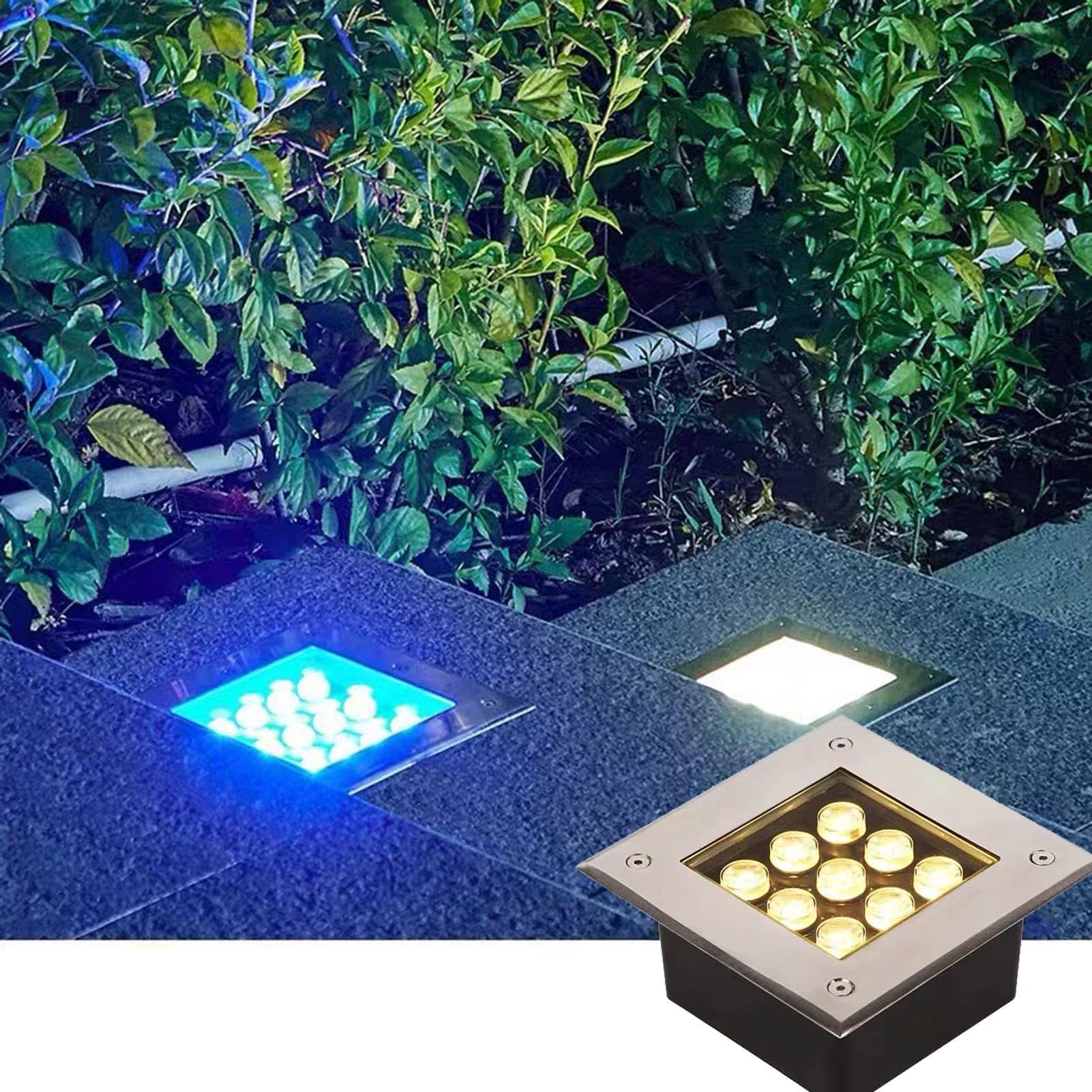 Square In Ground Led Well Lights Ceramic LED Well LW SUR 802 SQ 2/2