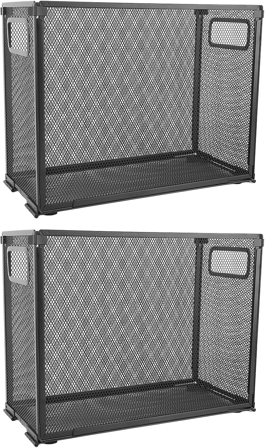 Amazon.com : Mesh File Holder Desktop for Organizer for 2Pcs Folding ...