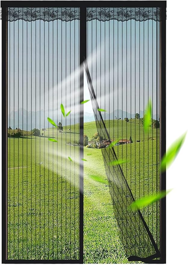 Magnetic Fly Screens for Doors 120x200cm,Magnetic Insect Door Screen ...
