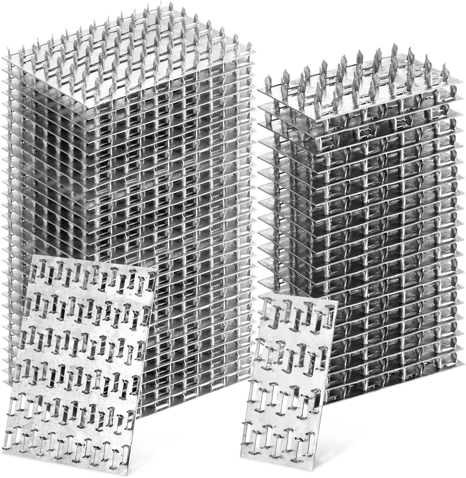 Amazon.com: EATHEATY 100 Pack Truss Plate, 4" x 2" Pronged Truss Plate ...