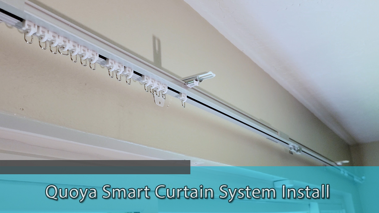 Watch Quoya Automatic Smart Curtain System - Install Video on Amazon Live