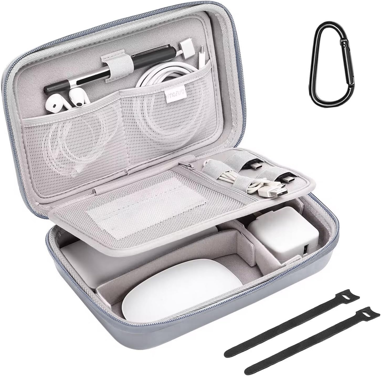 Amazon.com: MOSISO Electronic Organizer Travel Case Compatible with ...
