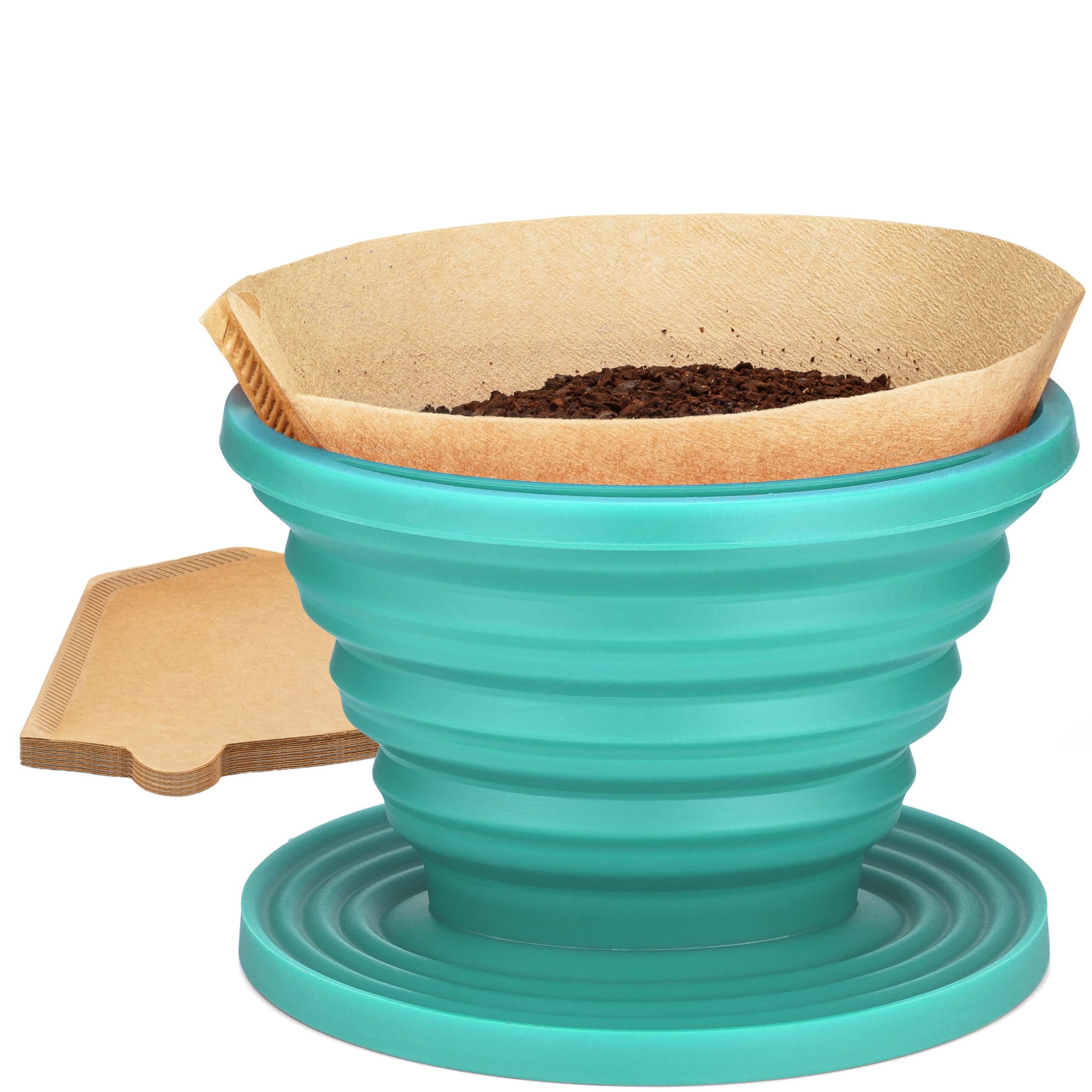 Amazon.com: COLETTI Sierra Collapsible Coffee Pour Over Dripper ...