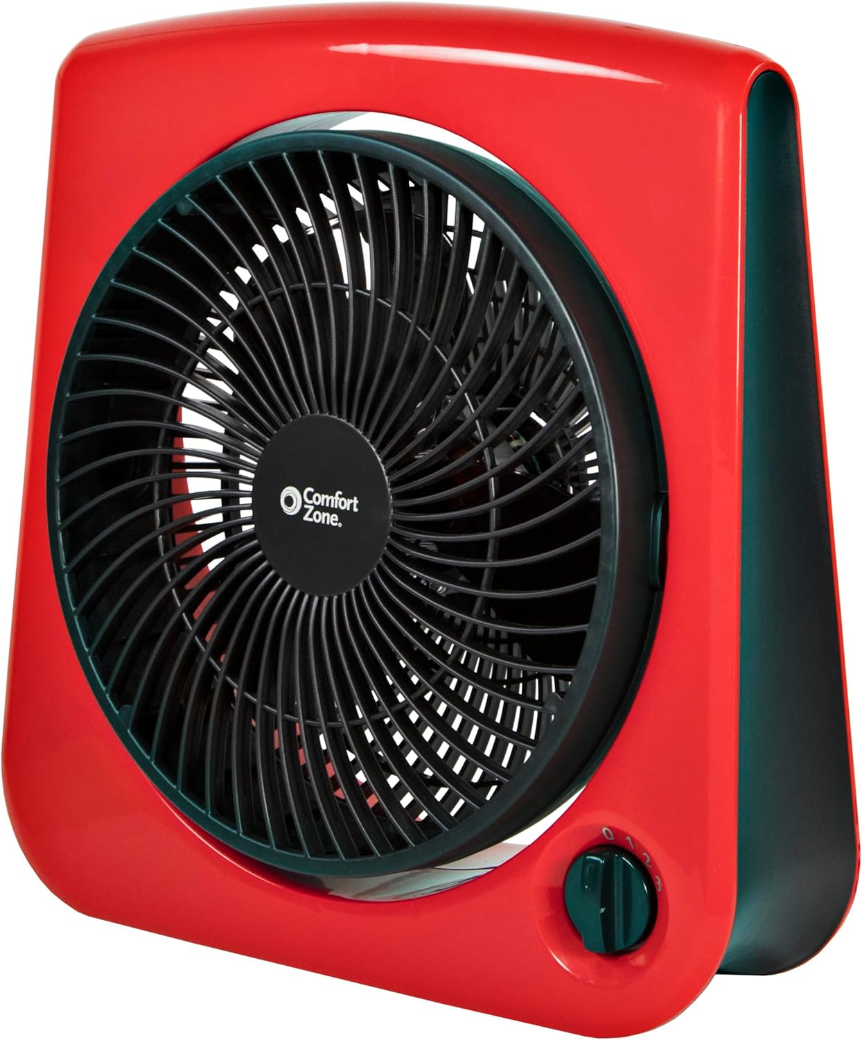 Amazon.com: Comfort Zone 10" 3-Speed Turbo Table/Desk Fan with 180 ...
