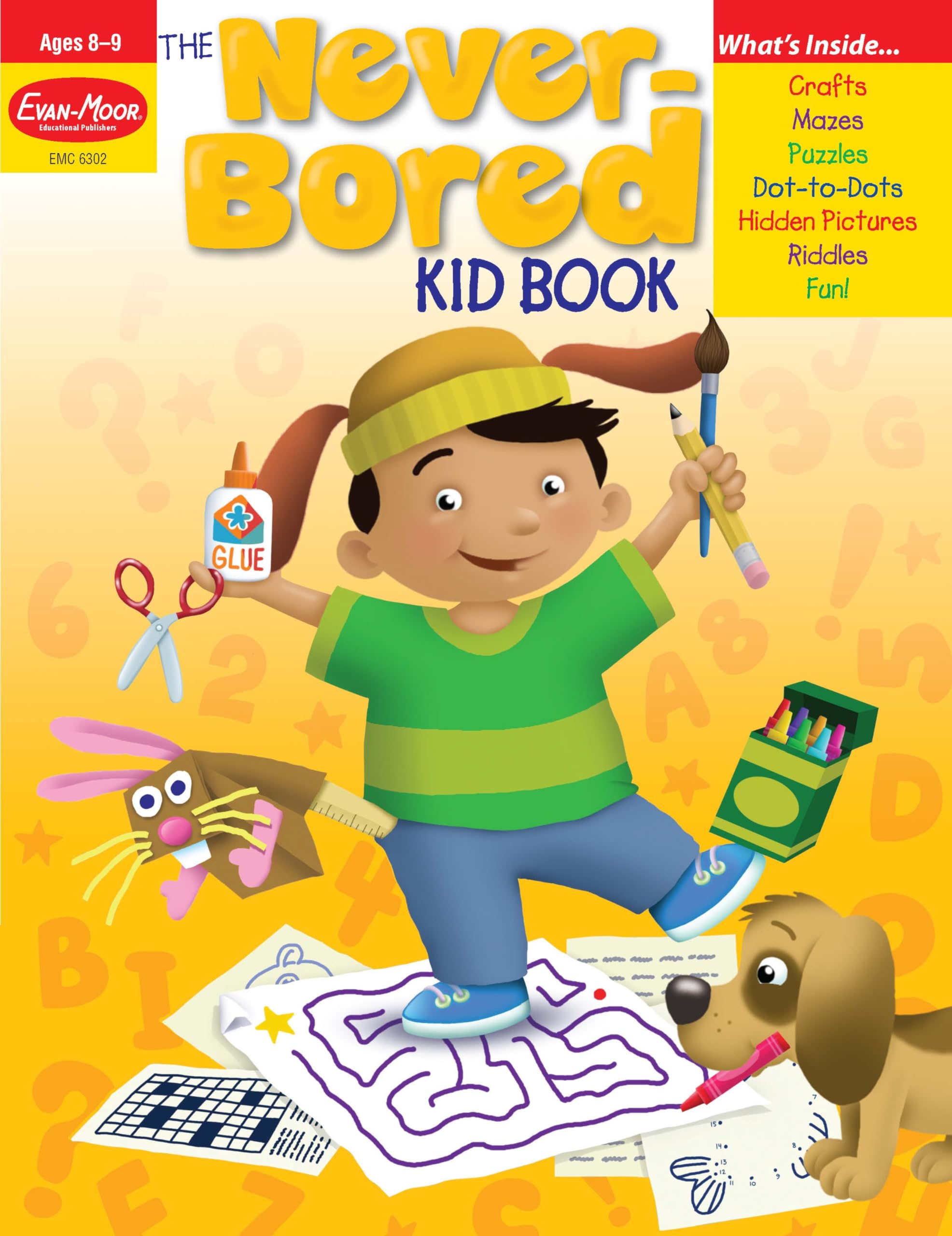 The Never-Bored Kid Book, Ages 8-9: Evan-Moor Educational Publishers ...