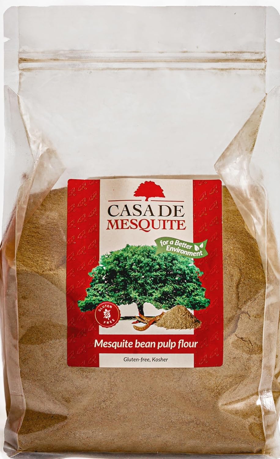 Amazon.com : Black Prosopis nigra) mesquite bean pulp flour. 44 oz ...