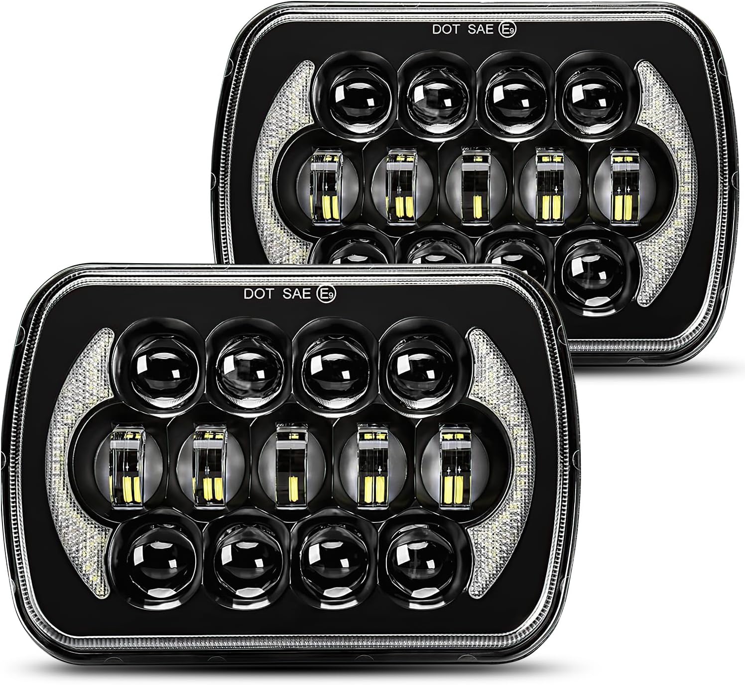 Amazon.com: SPL DOT Approved 105W Brightest 5x7 7x6 Projector Led ...