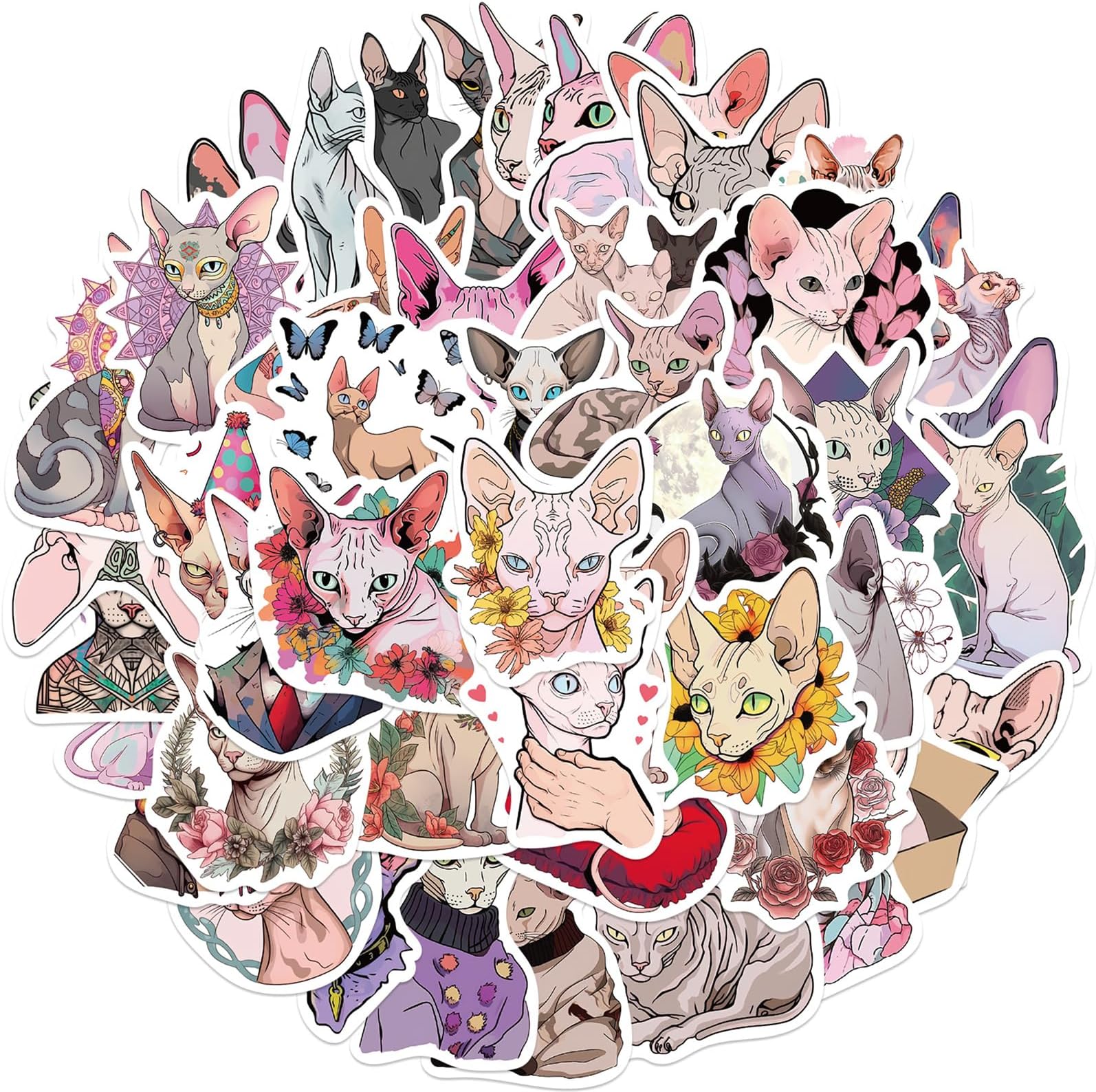 Amazon.com - Sphynx mom Sticker - Sticker Graphic - Auto, Wall, Laptop ...