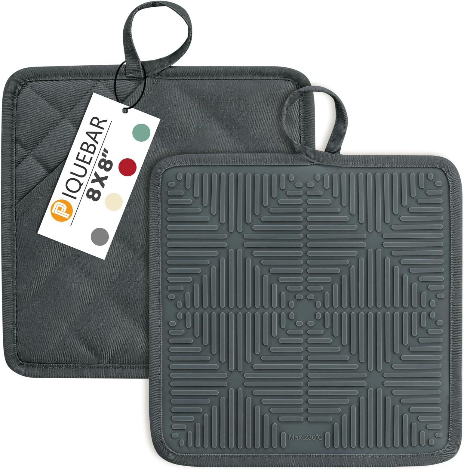 Amazon.com: Goldmeet Oversize Silicone Pot Holder - 12 Inches Long, 500 ...