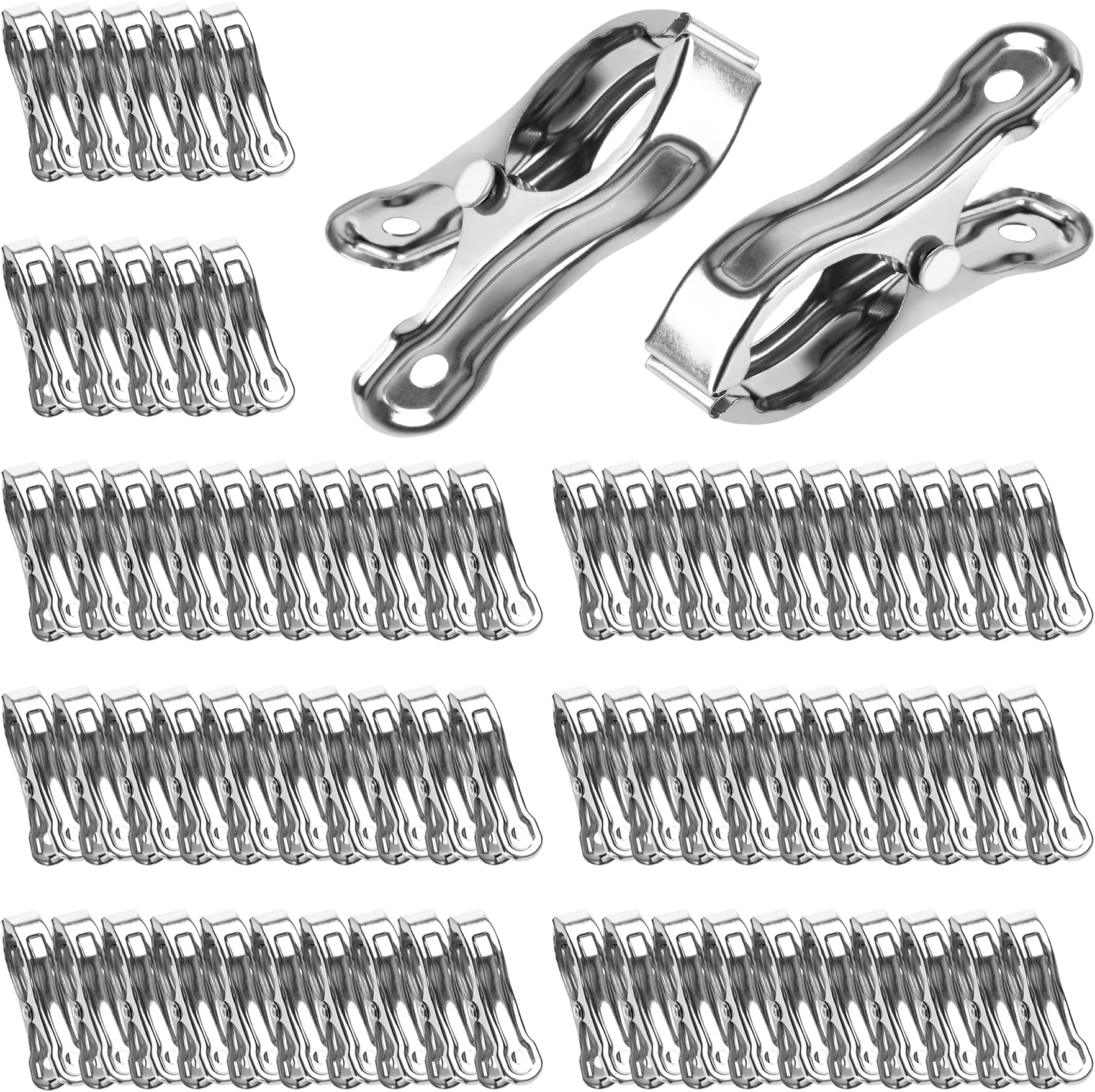 Amazon.com: 200PCS Garden Clips Greenhouse Clamps for Plants Cover ...