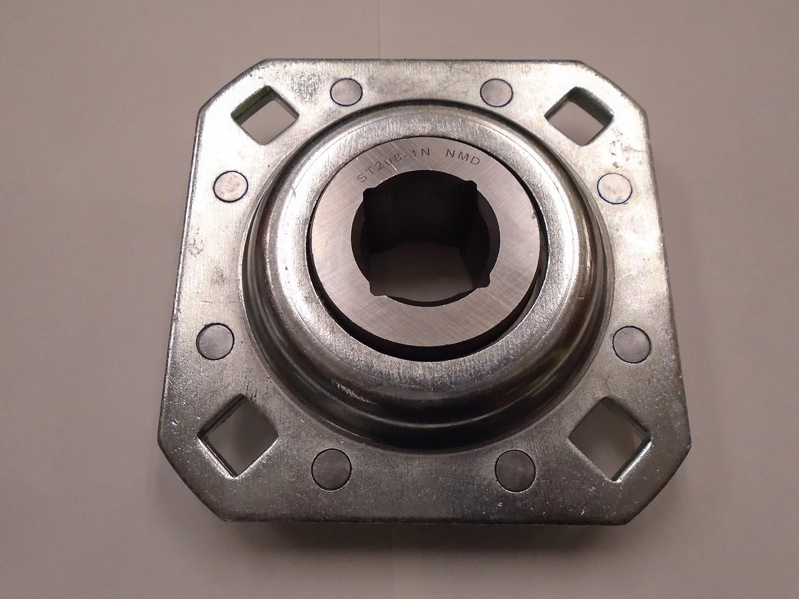 Amazon.com: ST208-1N 1" Square Bore Flanged Disc Bearing : Industrial ...