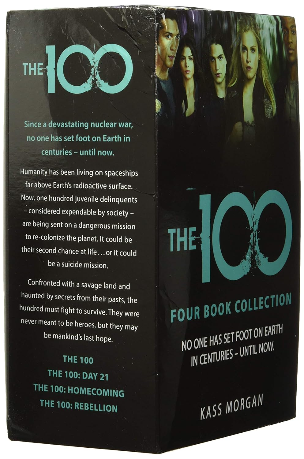 Kass Morgan 100 Series 4 Books Collection Set (The 100, The 100: Day 21 ...