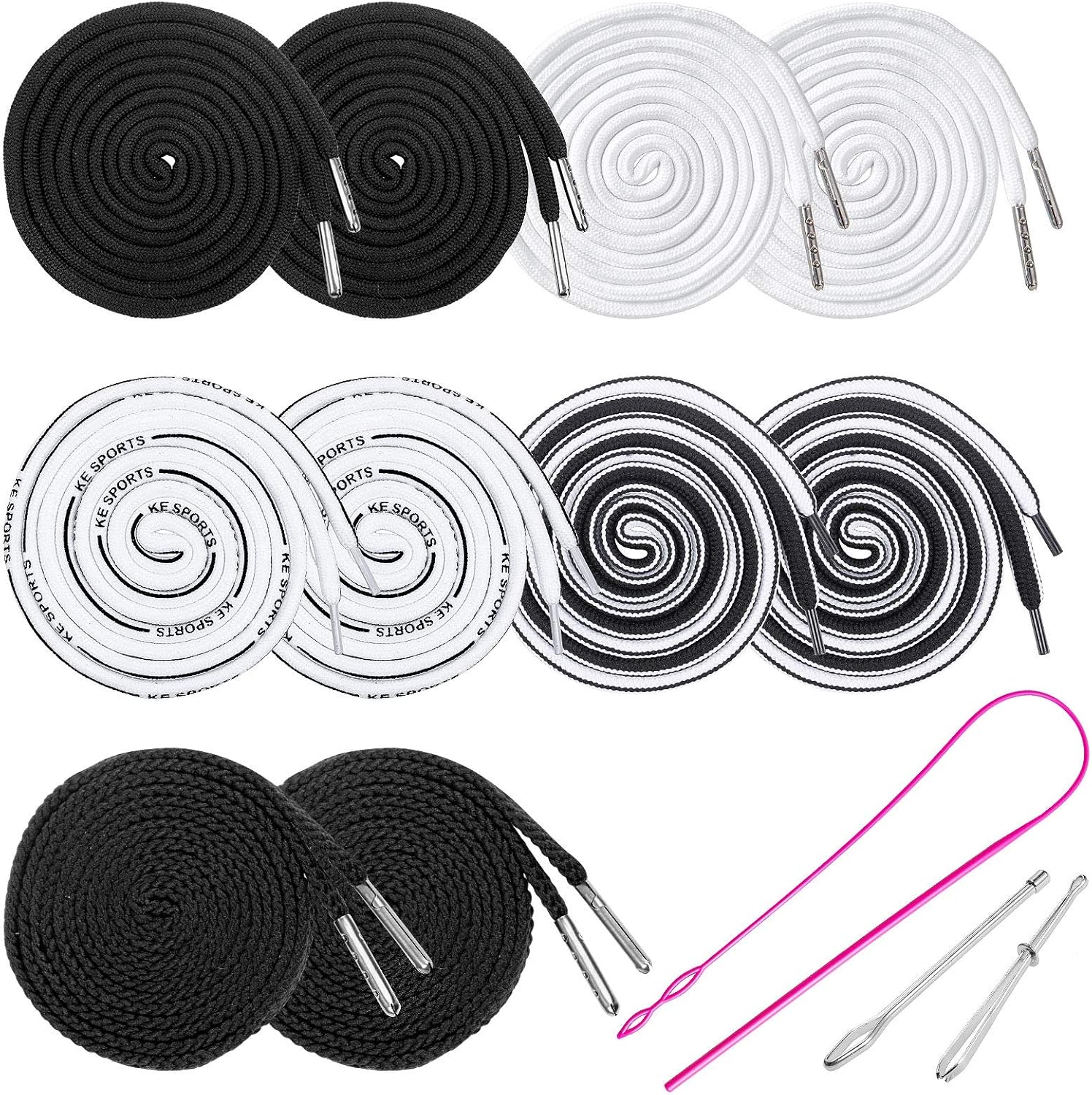 Amazon.com: 10 Pack Replacement Drawstrings for Sweatpants Shorts ...