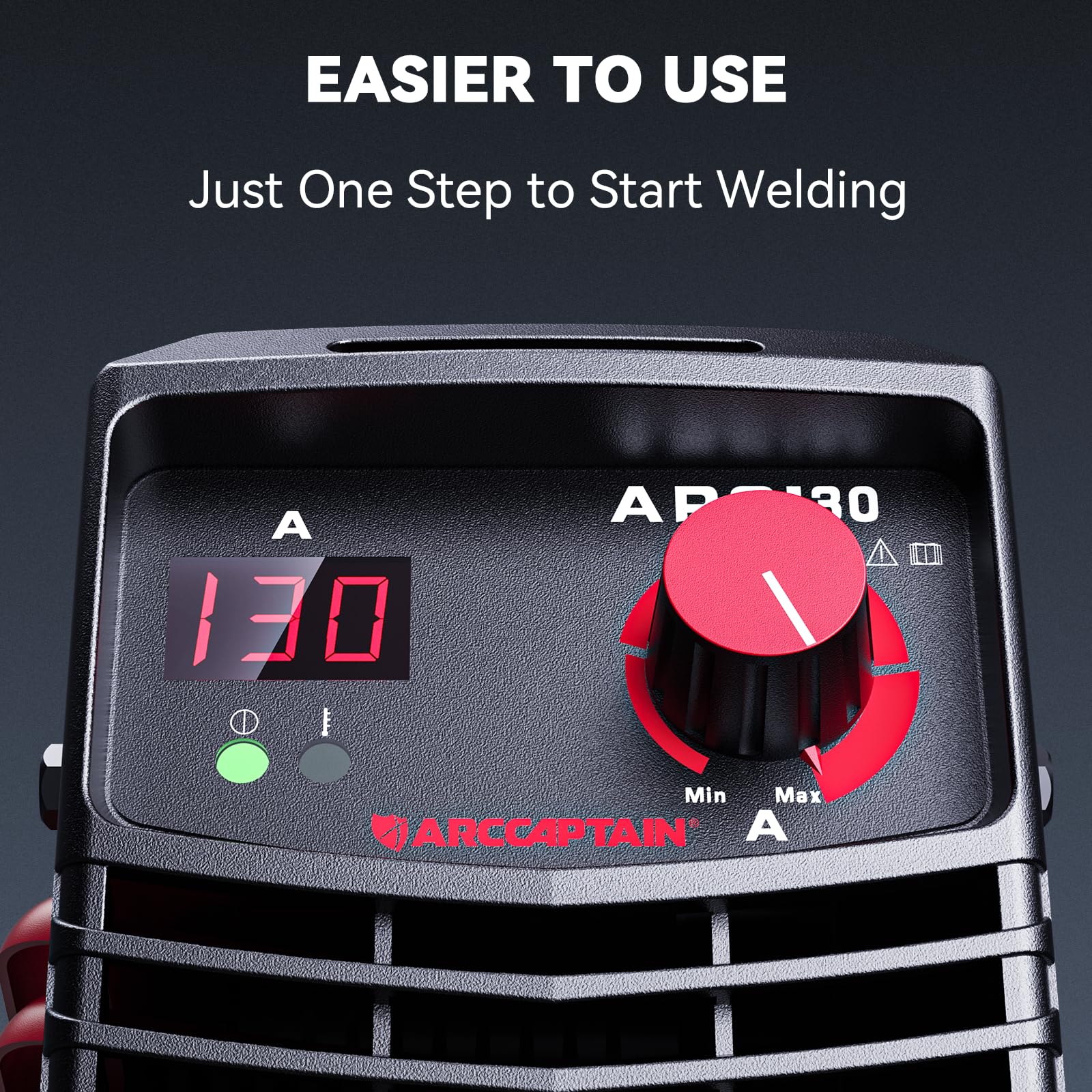Snapklik.com : ARCCAPTAIN Mini Stick Welder 130A ARC Welding Machine ...