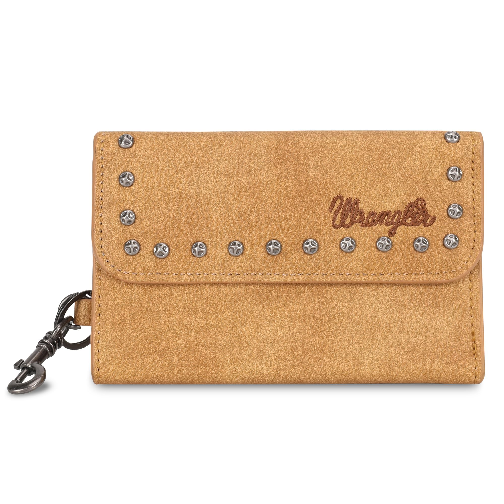 Amazon.com: Wrangler Wallet for Women Slim Trifold Credit Card Cases ...