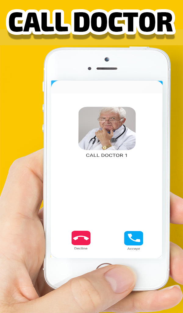 Incoming Video Call from Doctor | Fake Voice & video Call & Fake Chat ...