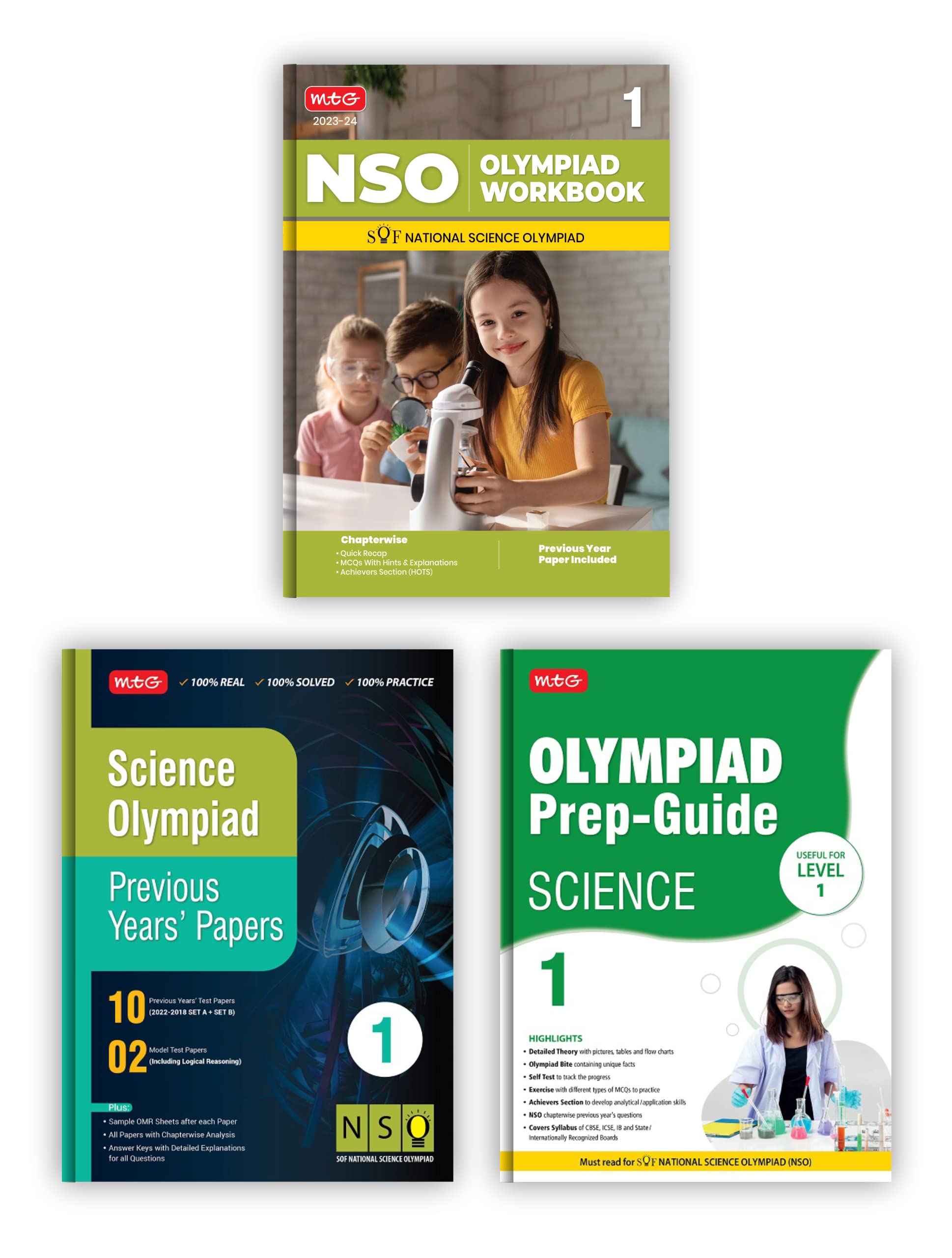 Buy MTG National Science Olympiad (NSO) Workbook, Prep-Guide & Previous ...
