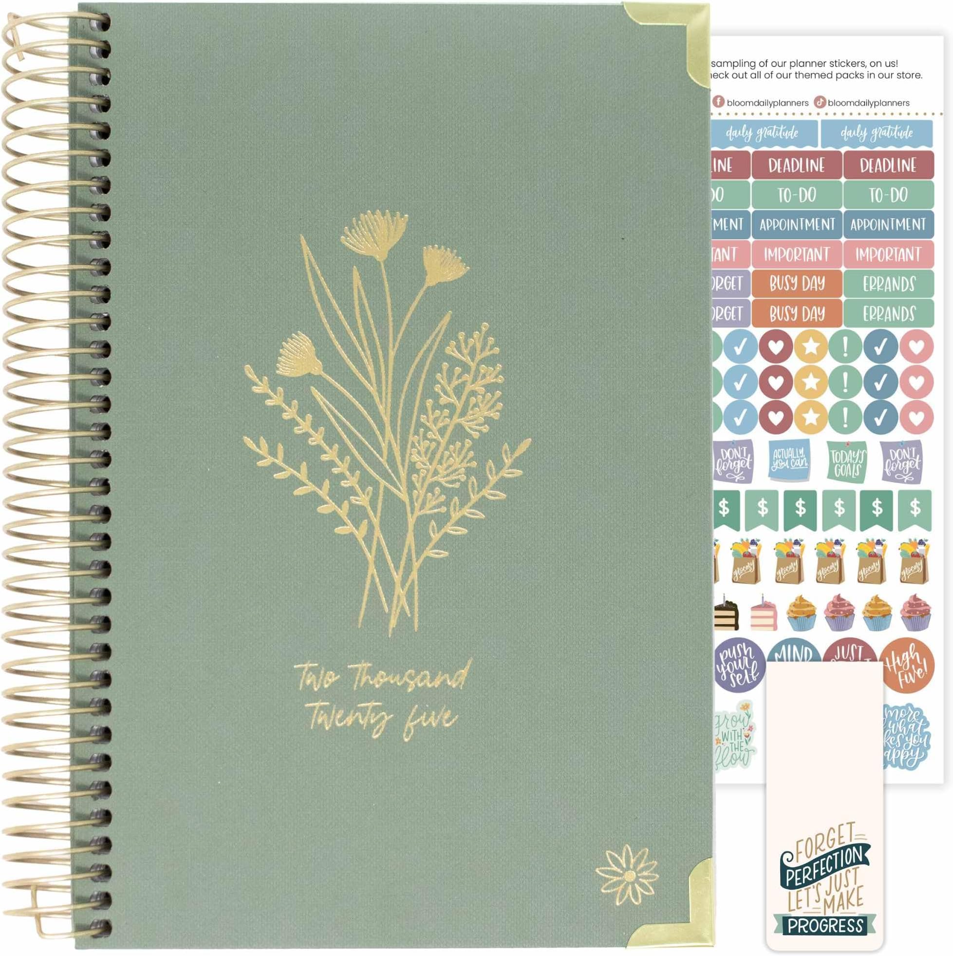 Amazon.com : bloom daily planners 2025 Hardcover Calendar Year Goal ...